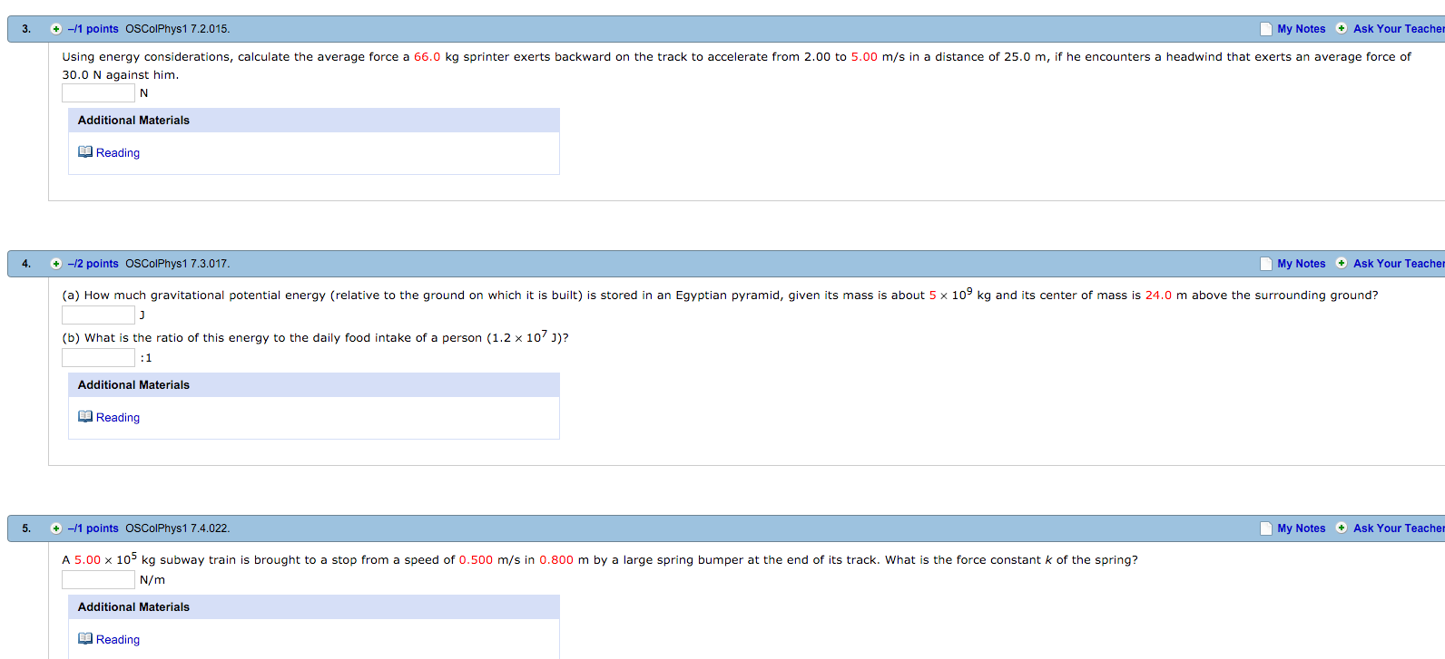 Solved Using energy considerations, calculate the average | Chegg.com