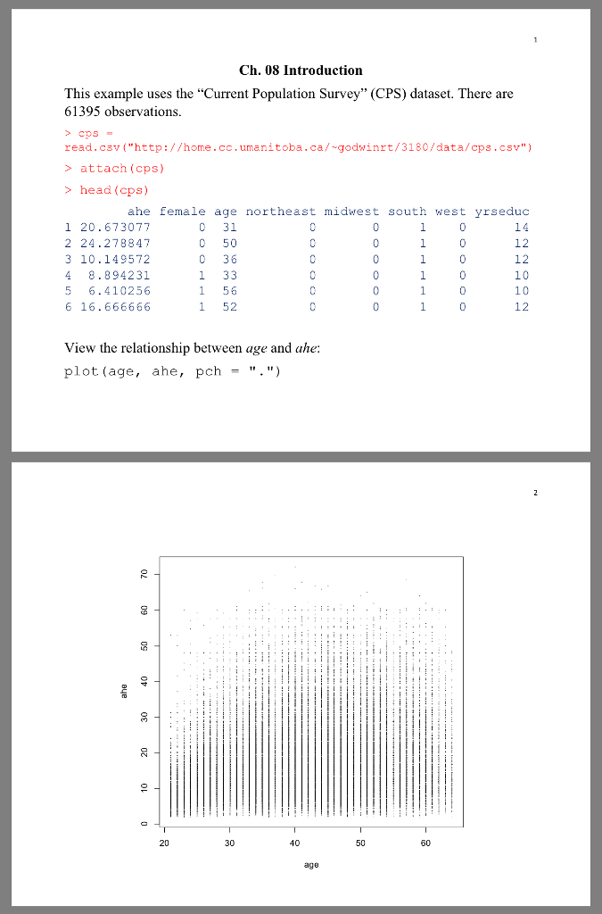 Ch. 08 Introduction This example uses the "Current | Chegg.com