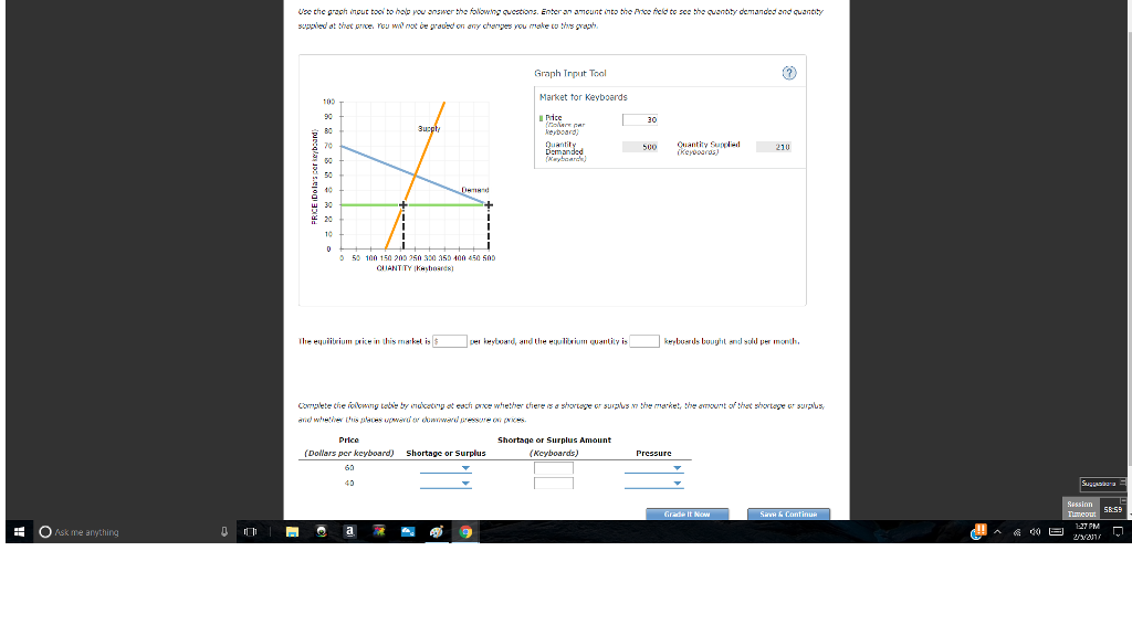 Solved Use the graph input tool to help you answer the | Chegg.com