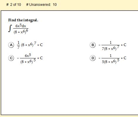 Solved Find the integral | Chegg.com