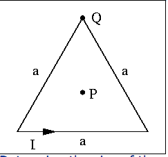 Solved An equilateral triangle shaped wire loop with a side | Chegg.com
