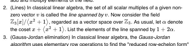 In classical linear algebra, the set of all scalar | Chegg.com