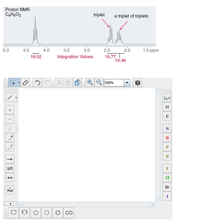 Solved Draw a structure that is consistent with each of the | Chegg.com