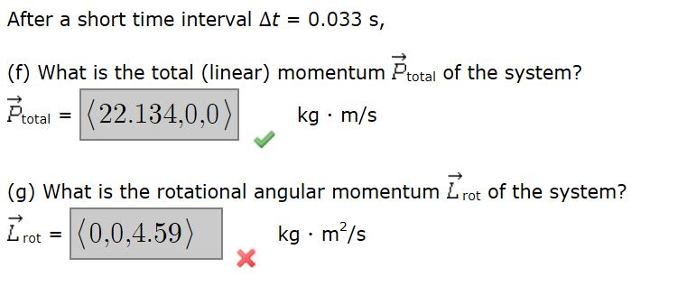 Solved In the figure two small objects each of mass m-0.210 | Chegg.com