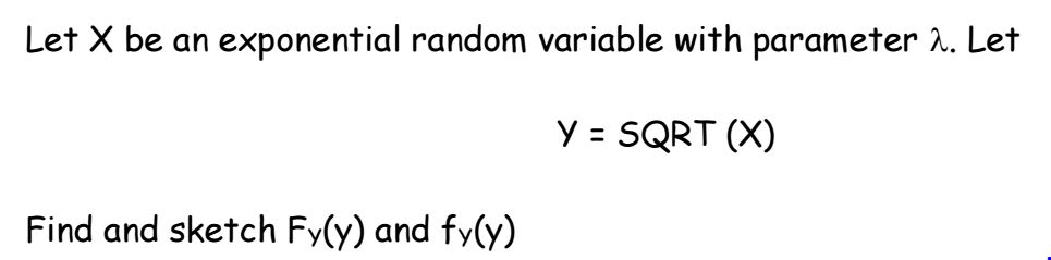 Solved Let X be an exponential random variable with | Chegg.com