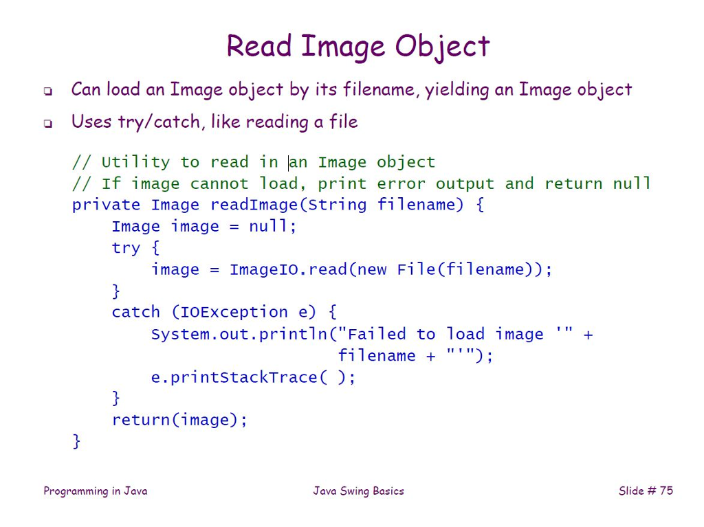 More Inheritance and Interfaces using the Java Swing | Chegg.com