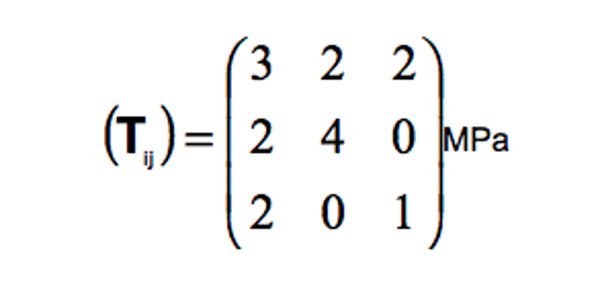 Calculate the 3-D strain tensor (?ij) in a cube of | Chegg.com