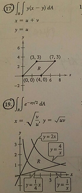 Solved Evaluating a double integral using a change of | Chegg.com