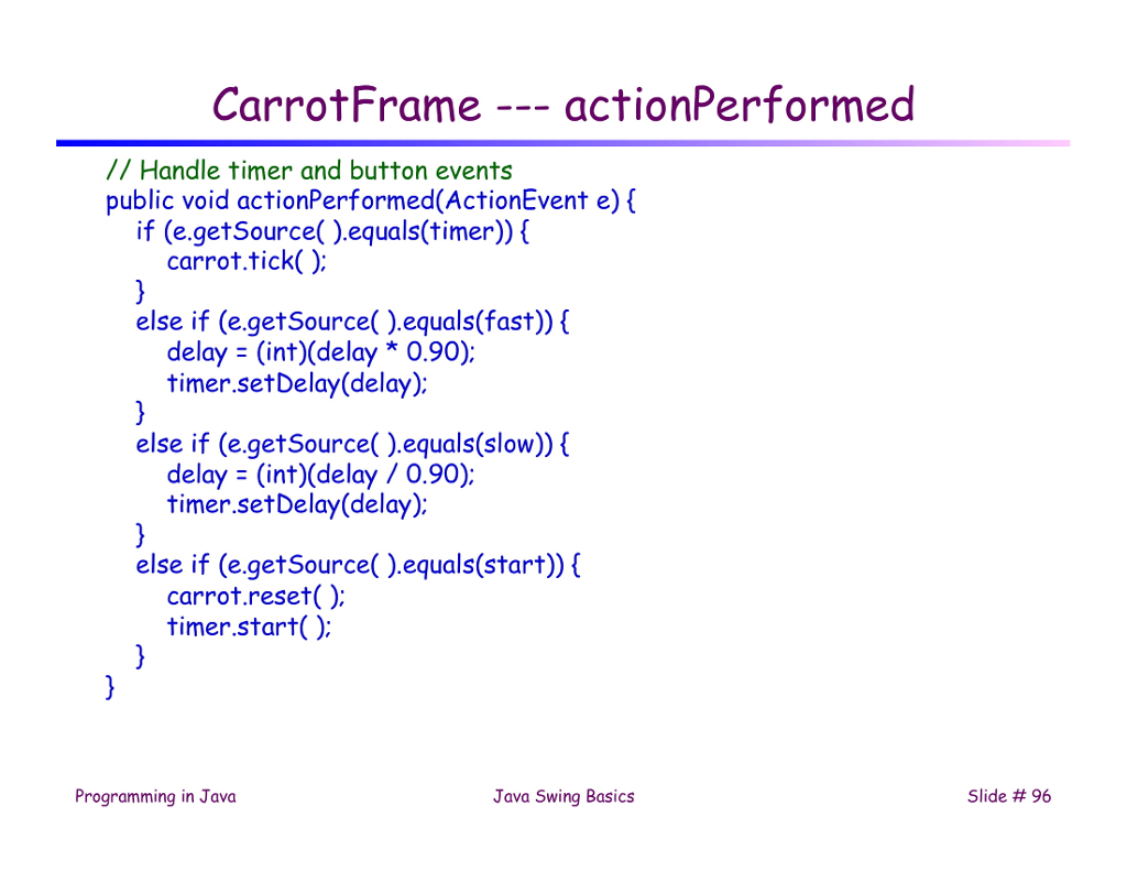 Carrot Component Example Carrot Start Faster Slower | Chegg.com