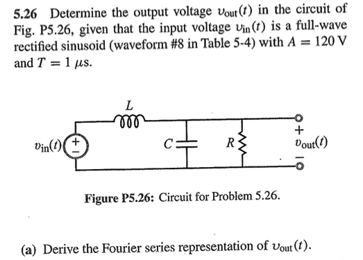 Determine the output voltage vout(t) the circuit of | Chegg.com Determine the output voltage vout(t) the circuit of | Chegg.com