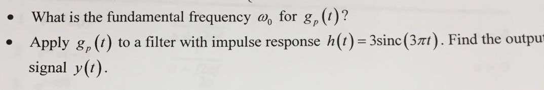 Solved Consider the following periodic ramp function g, (r) | Chegg.com