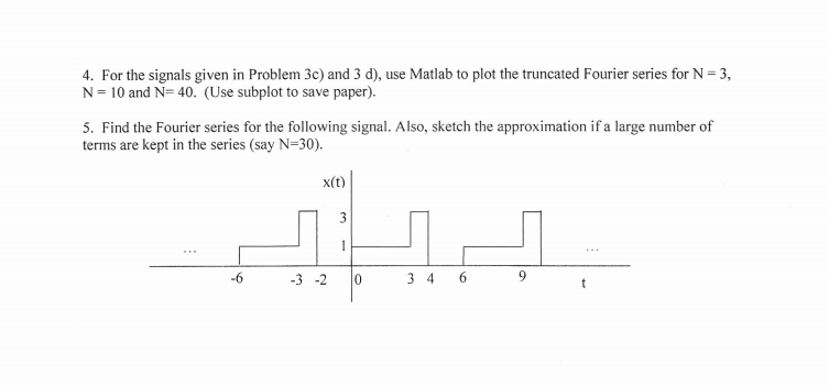 Solved I. For the following signal x(t) 7 -6 -1 8 9 time -2 | Chegg.com