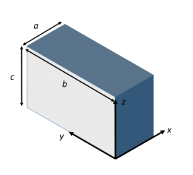 1. Find the inertia tensor of a uniform rectangular | Chegg.com
