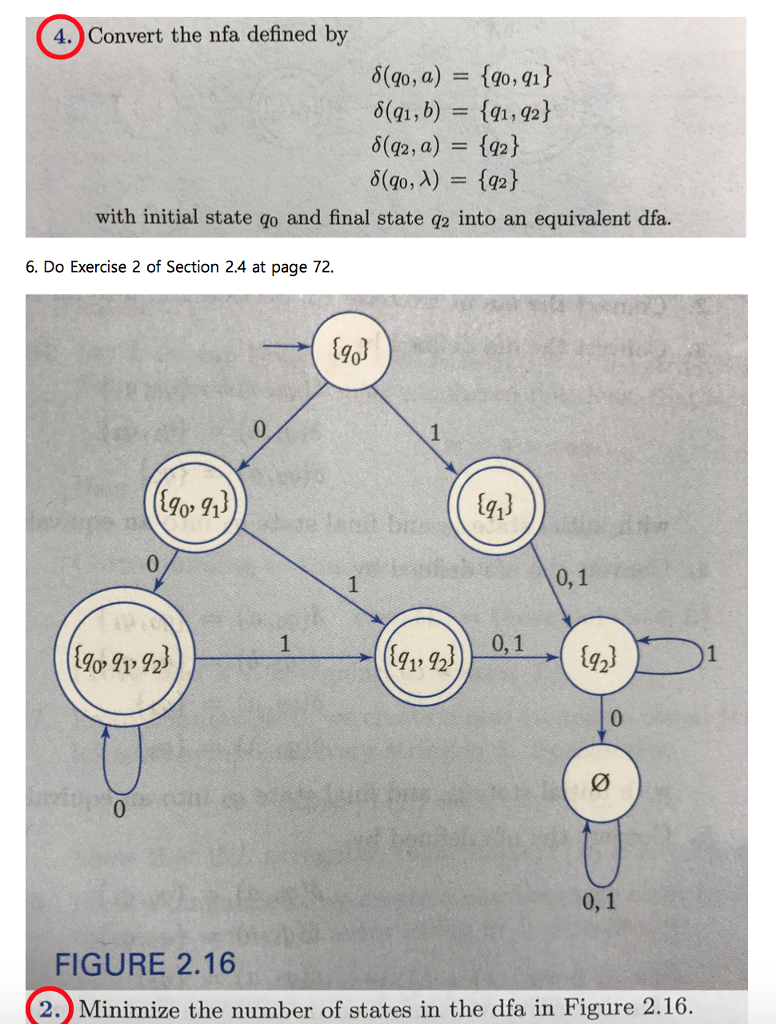 Solved Theory of Computation please solve the following | Chegg.com