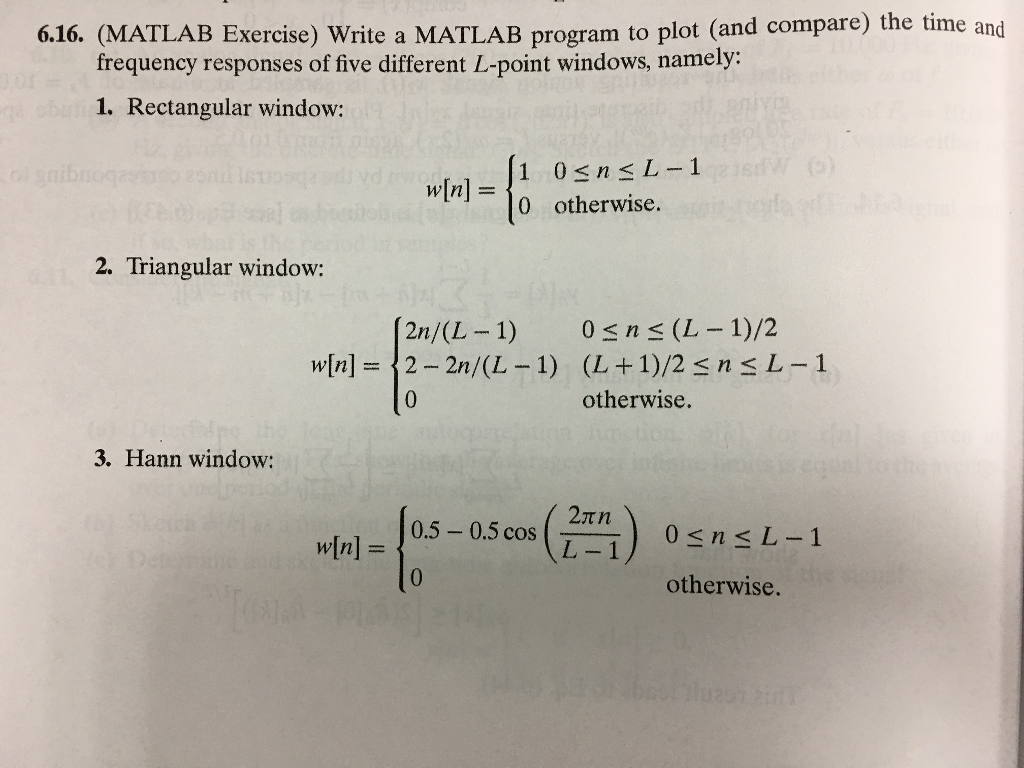 616 Matlab Exercise Write A Matlab Program To 4397