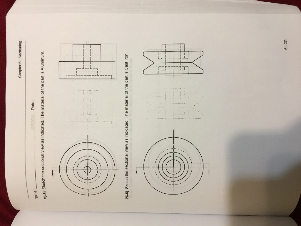 Solved Chapter 6: Sectioning SECTIONING PROBLEMS Date Name | Chegg.com