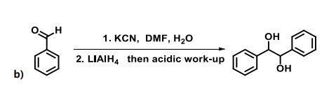 Solved OH 1. KCN, DMF, H2O OH I2. LIAIH, then acidic work-up | Chegg.com