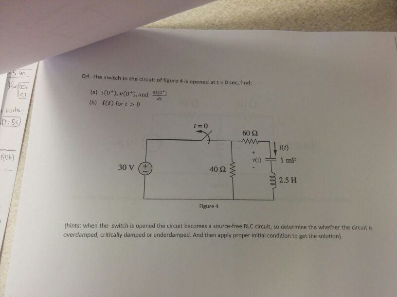 Solved Write down the expression for the voltage waveform, | Chegg.com