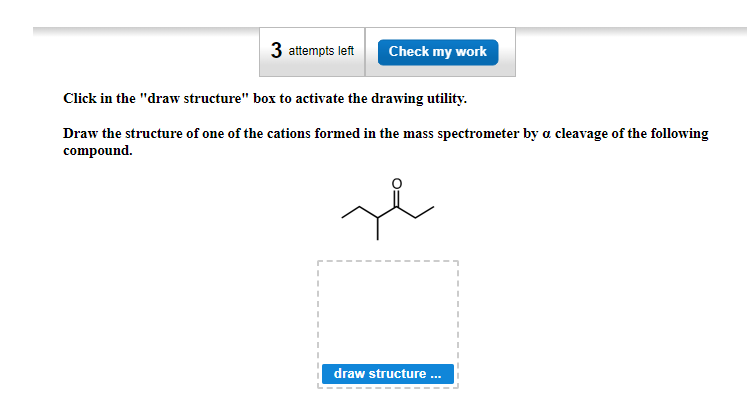 Solved Draw the structure of one of the cations formed in | Chegg.com