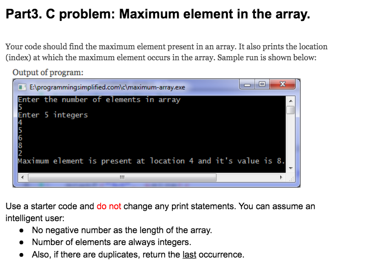 Solved Please answer this problem completely in C coding | Chegg.com