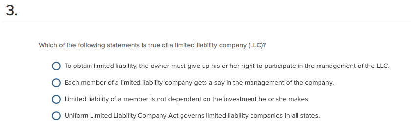 Solved Which of the following statements is true of a | Chegg.com