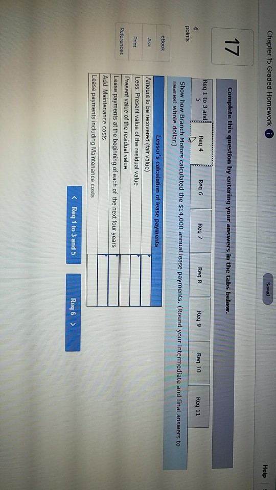 Solved Chapter 15 Graded Homework Help Save & Exit Submit 17 | Chegg.com