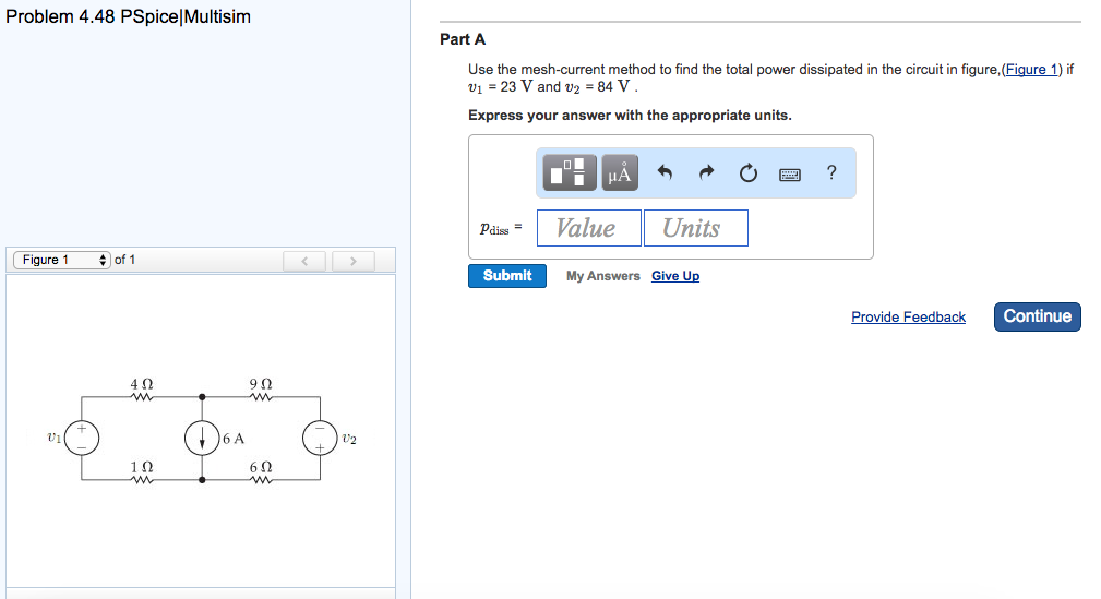 Solved Use the mesh-current method to find the total power | Chegg.com