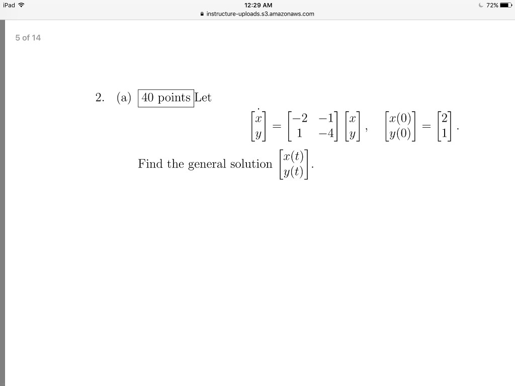 Solved iPad令 12:29 AM a instructure-uploads.s3.amazonaws.com | Chegg.com