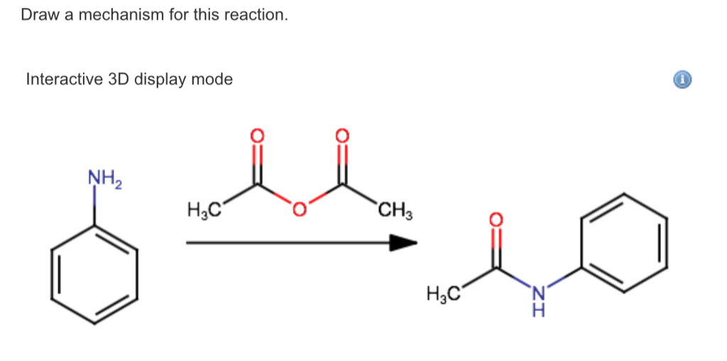 Solved Draw a mechanism for this reaction. Interactive 3D | Chegg.com