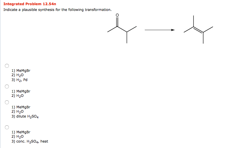 Solved Integrated Problem 12.54n Indicate a plausible | Chegg.com Solved Integrated Problem 12.54n Indicate a plausible | Chegg.com