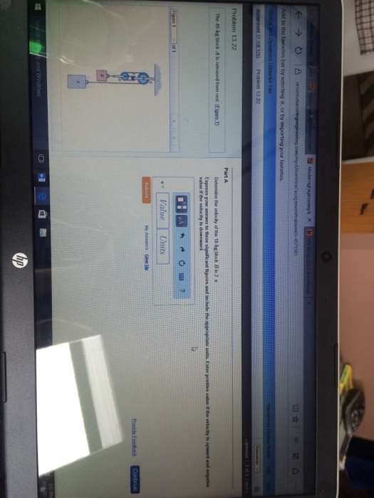 Solved The 40-kg block A is released form rest Determine | Chegg.com