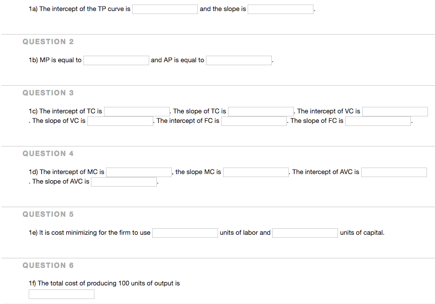 Solved Consider a firm with short-run production function | Chegg.com