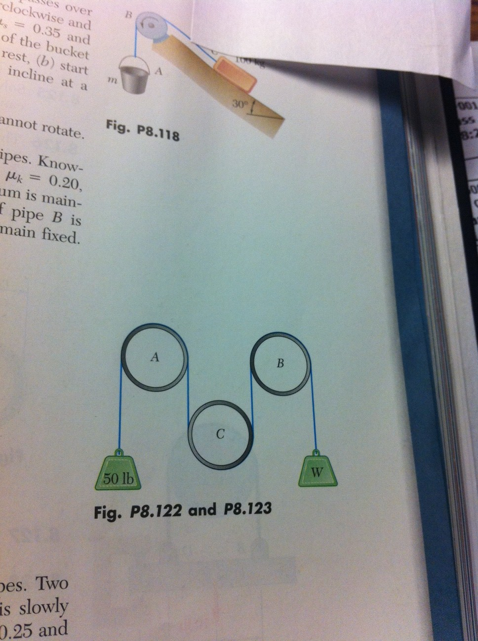 Solved A cable is placed around three parallel pipes. | Chegg.com