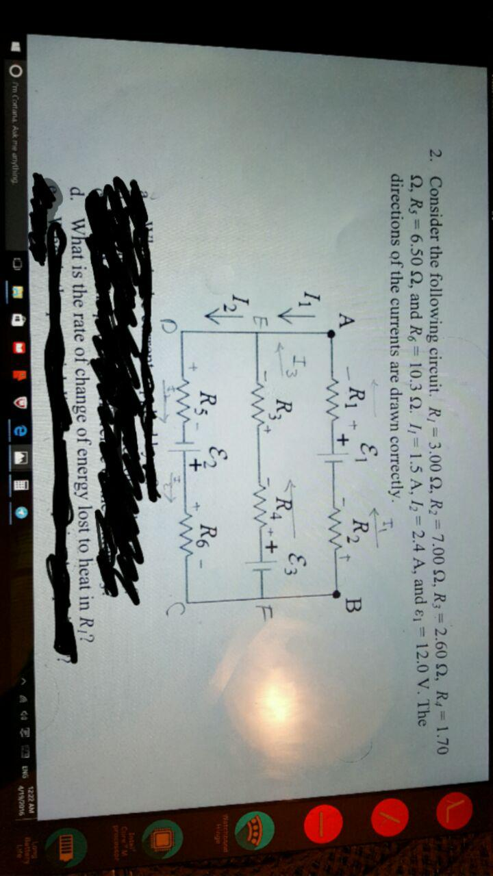 Solved Consider The Following Circuit R 1 3 00 Ohm R Chegg