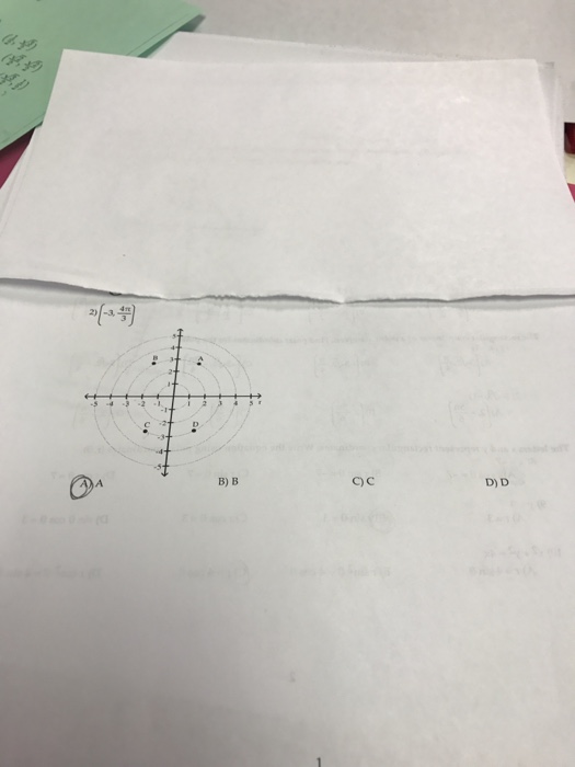 Solved [-3, 4pi/3] A B C D | Chegg.com