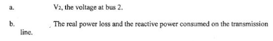 Per Unit Calculations. Consider the two-bus power | Chegg.com