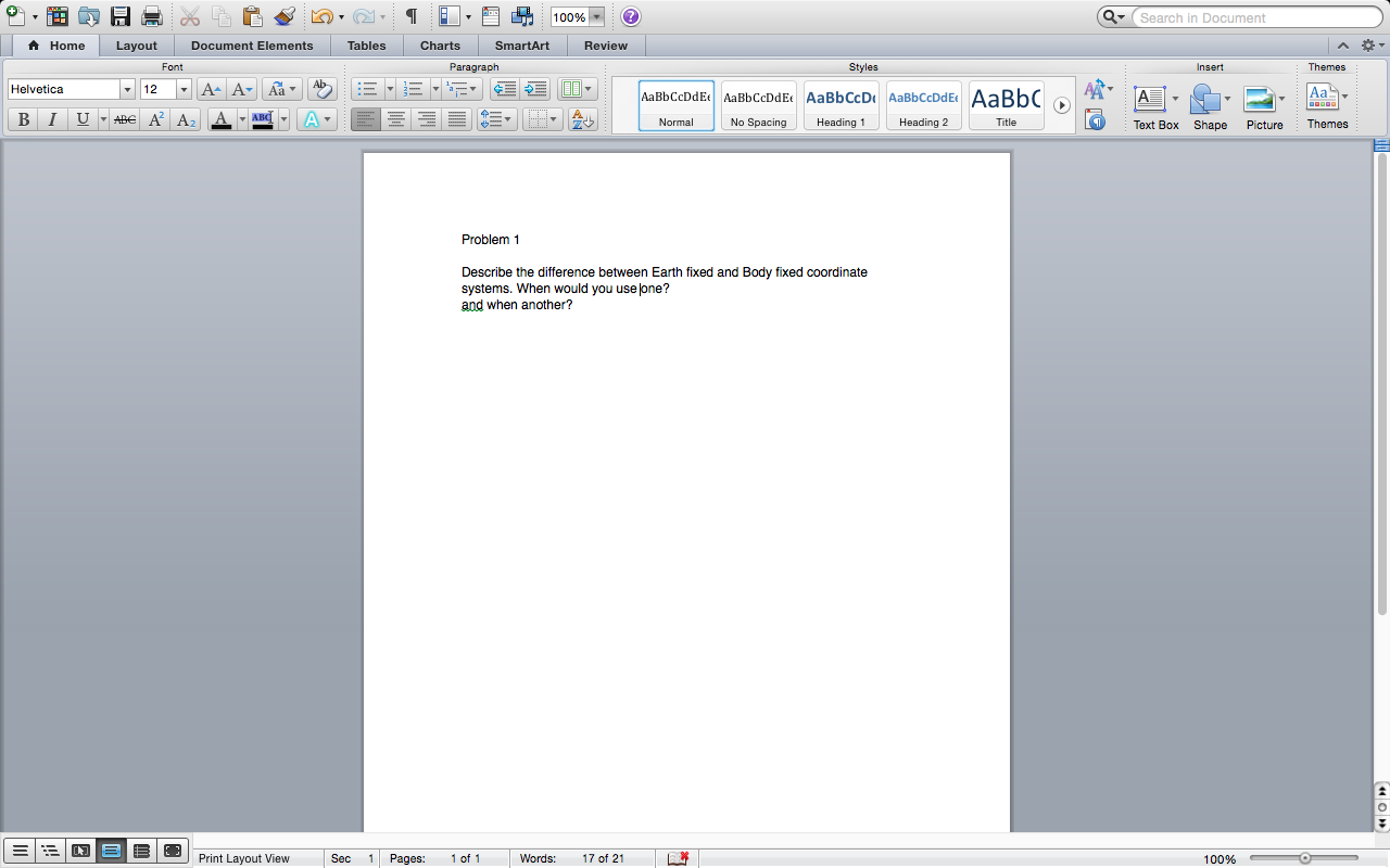 Solved A Home Layout 00% Document Elements Tables charts | Chegg.com