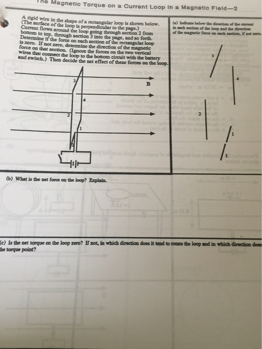 Solved A rigid wire in the shape of a rectangular loop is | Chegg.com