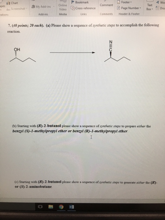 Solved Please show a sequence of synthetic steps to | Chegg.com
