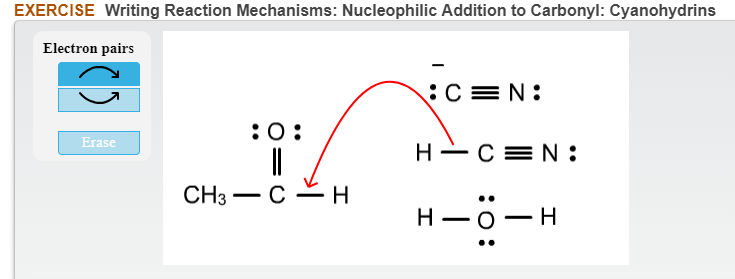 Solved WRITE THE FIRST STEP USING CURVED ARROWS TO | Chegg.com