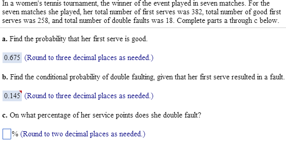 Solved Conditional Probability Question HELP!!! NEED | Chegg.com