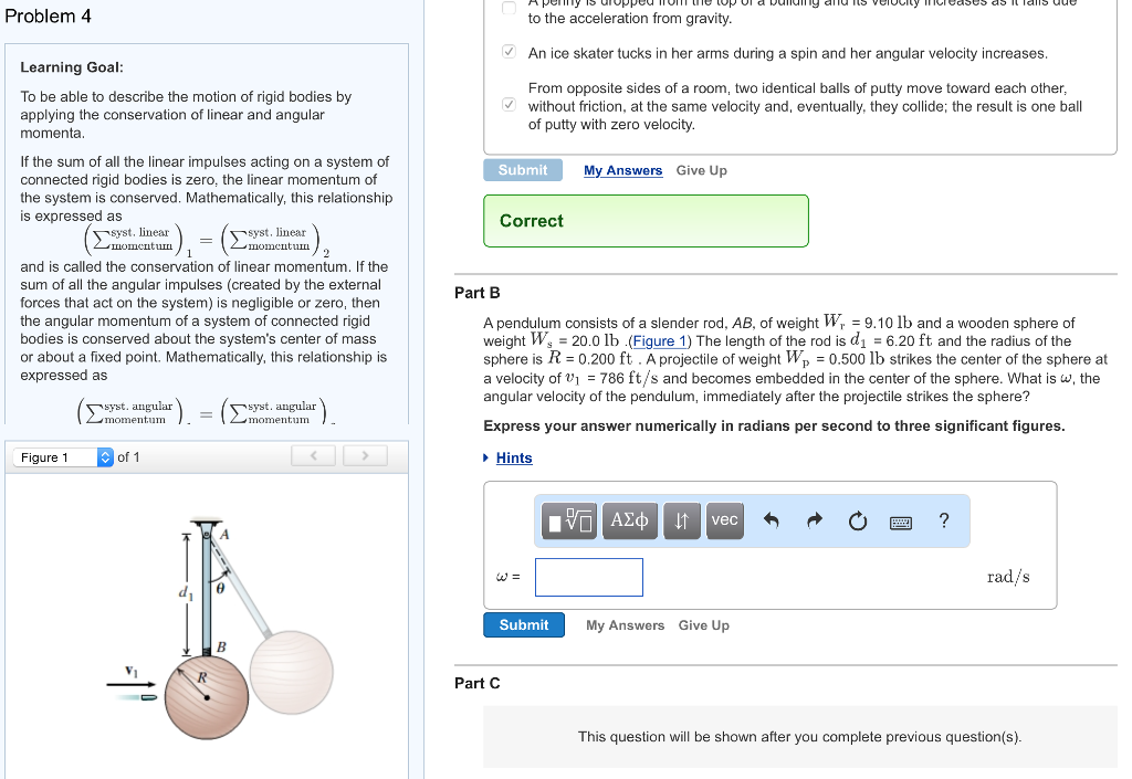 Solved To be able to describe the motion of rigid bodies by | Chegg.com