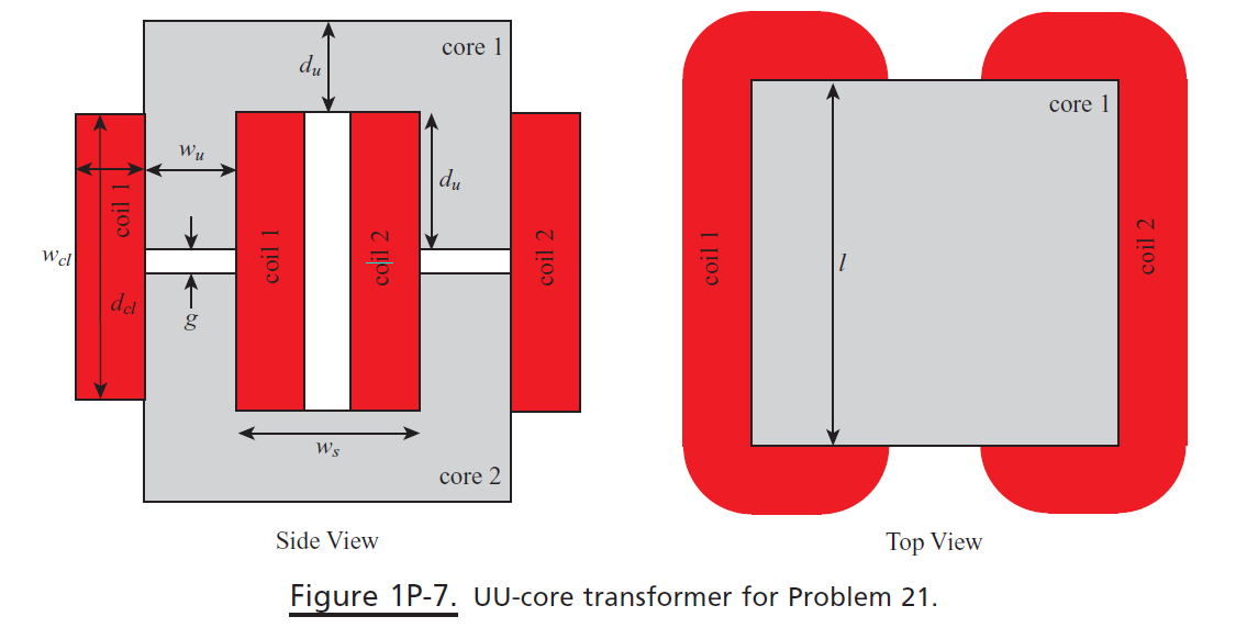 Solved Consider the UU-core transformer shown in Figure | Chegg.com