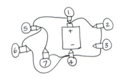 Solved Draw the standard circuit diagram for the following: | Chegg.com