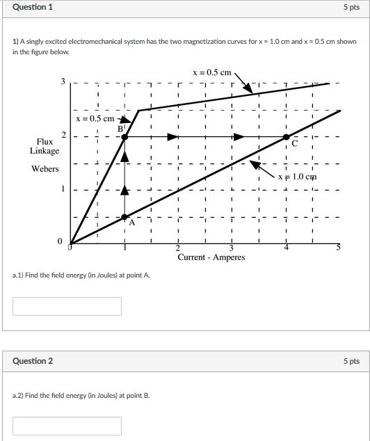 Solved Question 1 5 pts 1) A singly excited | Chegg.com