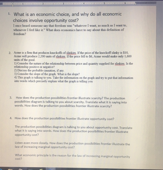 Solved What is an economic choice, and why do all economic | Chegg.com