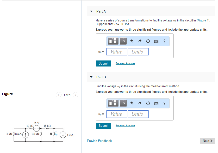 Solved Part A Make A Series Of Source Transformations To