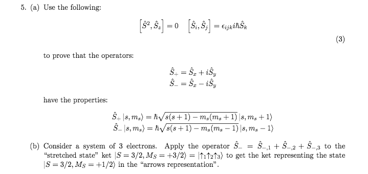 Solved 5. (a) Use the following: to prove that the | Chegg.com