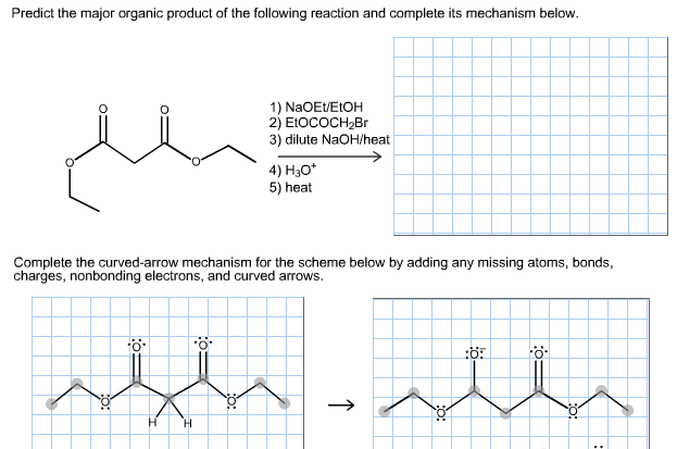 Solved Predict the major organic product of the following | Chegg.com