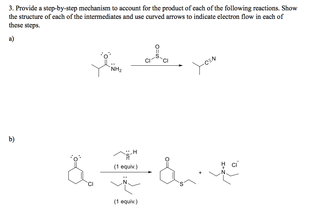 Solved Provide a step - by - step mechanism to account for | Chegg.com